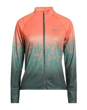 JACK WOLFSKIN Floral Print Zip-up Sweatshirt