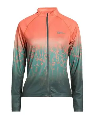 JACK WOLFSKIN Floral Print Zip-up Sweatshirt