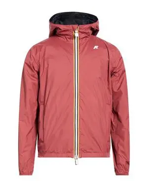 K-WAY K-WAY Jake Plus.2 Recycled Nylon Double Face Jacket Red