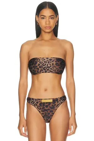 VIX PAULA HERMANNY X Rosie Huntington-whiteley Rosie Bandeau Bikini Top - Multi