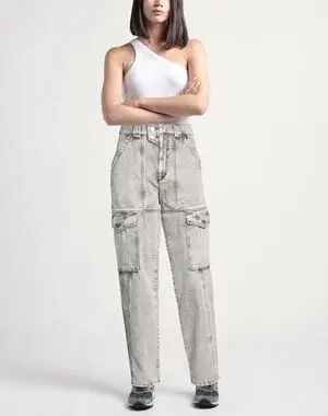 Isabel Marant Étoile Cotton Cargo Jeans