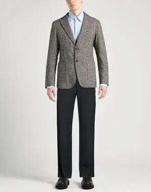 LARDINI Tailored Tapered Leg Pants