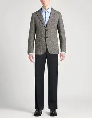 LARDINI Tailored Tapered Leg Pants