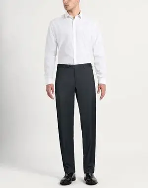 Canali Pants In Cool Wool - Blue