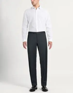 Canali Pants In Cool Wool - Blue