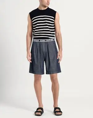 Versace Cotton Elastane High Waisted Shorts