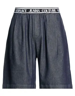 Versace Cotton Elastane High Waisted Shorts