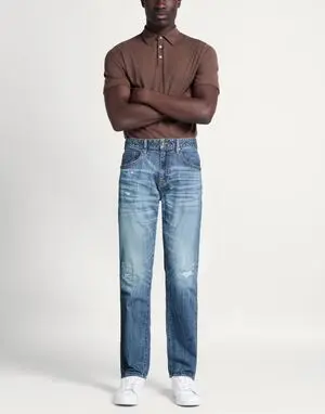 Armani Exchange Jeans In Cotton And Elastane - Blue