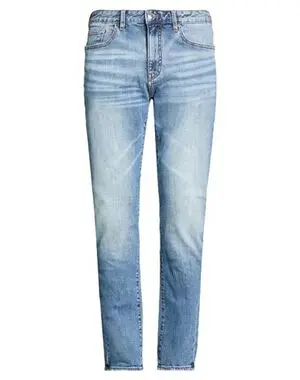 Armani Exchange Skinny Jeans In Medium Wash Cotton With Elastane