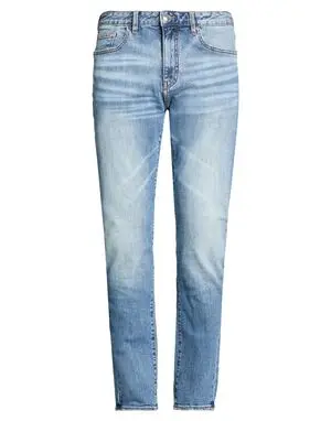 Armani Exchange Skinny Jeans In Medium Wash Cotton With Elastane