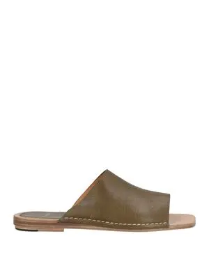 BARRACUDA Leather Slide Sandals