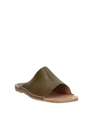 BARRACUDA Leather Slide Sandals