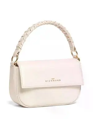 John Richmond Braided-handle Shoulder Bag - White