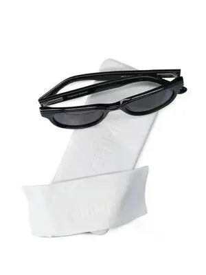 Chimi Lyra Oval-frame Sunglasses - Black