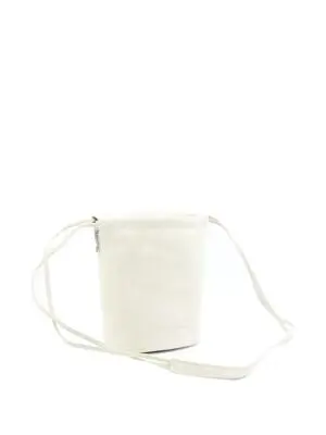 Brunello Cucinelli Suede Shoulder Bag With Monili Embellishment - Neutrals