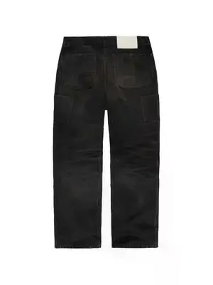 ALEXANDER DIGENOVA Paint-splatter Straight-leg Pants