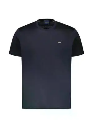 Paul & Shark Logo-embroidered T-shirt - Blue