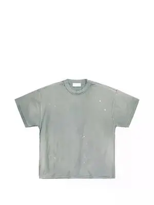 ALEXANDER DIGENOVA Paint-splatter Inside-out T-shirt