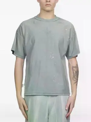 ALEXANDER DIGENOVA Paint-splatter Inside-out T-shirt