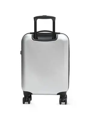 Armani Exchange Logo-embossed Ridged Luggage
