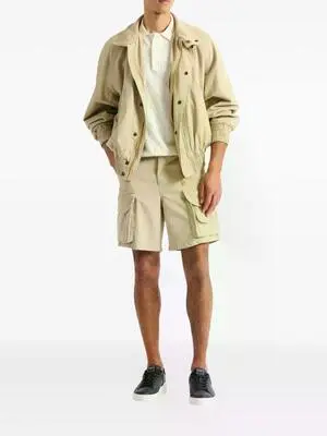 Balmain Cotton Cargo Bermuda Shorts