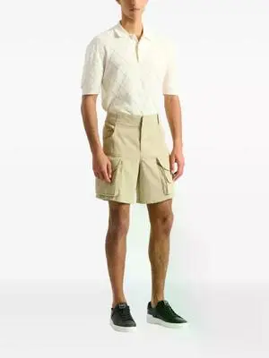 Balmain Cotton Cargo Bermuda Shorts