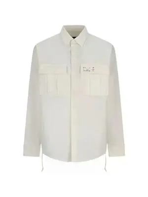 Dsquared2 Ripstop Drawstring-hem Shirt - Neutrals