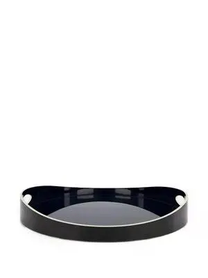 MAISON SARAH LAVOINE Basile Oval Tray - Black