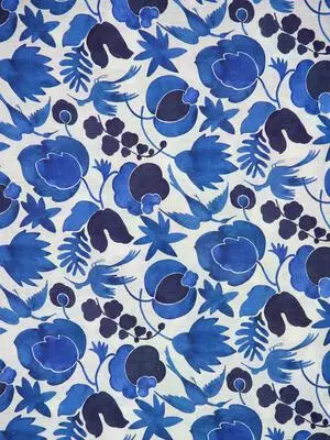 La DoubleJ Floral Bird Table Cloth