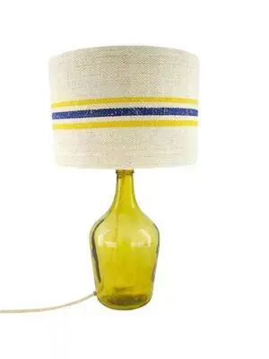 PAULA Striped Lampshade - Neutrals