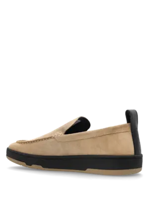 LANVIN Suede Loafers - Beige