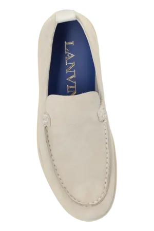 LANVIN Suede Loafers - Grey