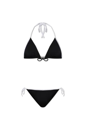 Balmain Two-piece Swimsuit - Black