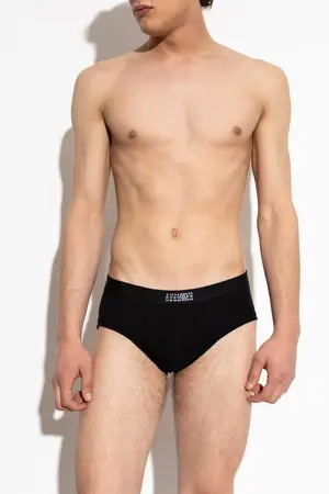 MAISON MARGIELA Briefs With Logo