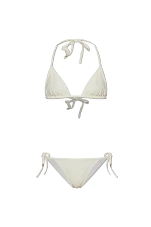 Balmain Two-piece Swimsuit - Cream
