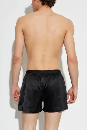 MAISON MARGIELA Silk Lingerie Shorts
