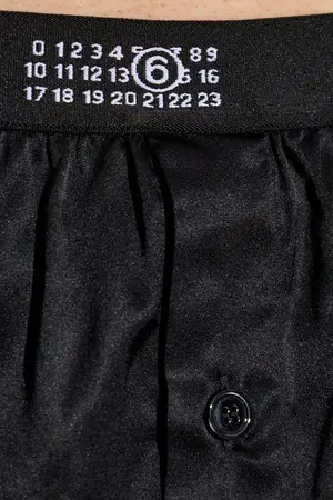 MAISON MARGIELA Silk Lingerie Shorts