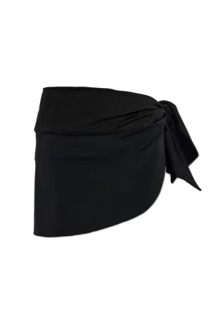 Balmain Short Pareo - Black