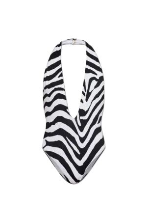Balmain One-piece Swimsuit - Black