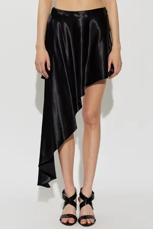 Alaïa Asymmetrical Skirt - Black