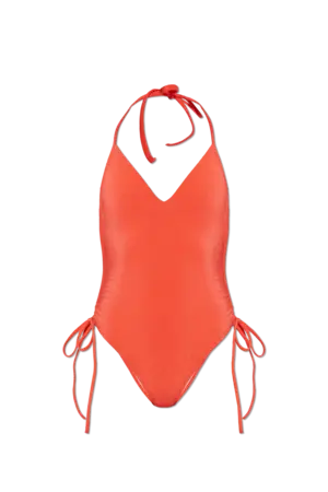 Balmain One-piece Swimsuit - Orange