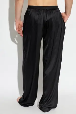 MAISON MARGIELA Silk Lingerie Trousers