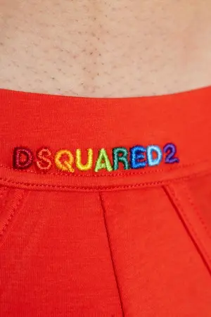 Dsquared2 Briefs With Logo - Red