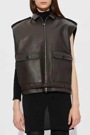 COURREGES Leather Vest