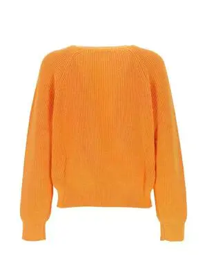 ECOALF Ribbed-knit Raglan-sleeve Sweater