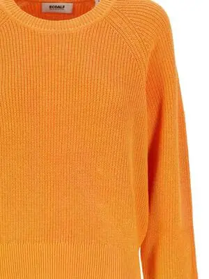 ECOALF Ribbed-knit Raglan-sleeve Sweater