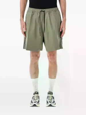 Nike Tech Drawstring-waist Shorts - Green