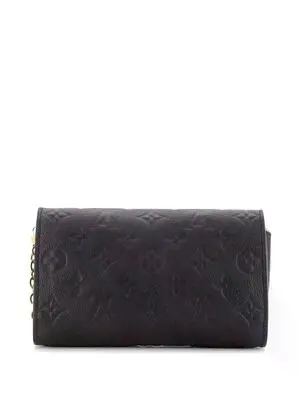 LOUIS VUITTON Vavin Chain Wallet Monogram Empreinte Leather Clutch