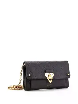 LOUIS VUITTON Vavin Chain Wallet Monogram Empreinte Leather Clutch