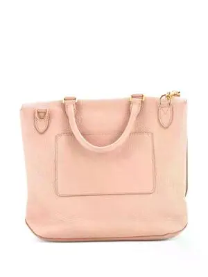 LOUIS VUITTON Volta Nm Leather Satchel - Pink